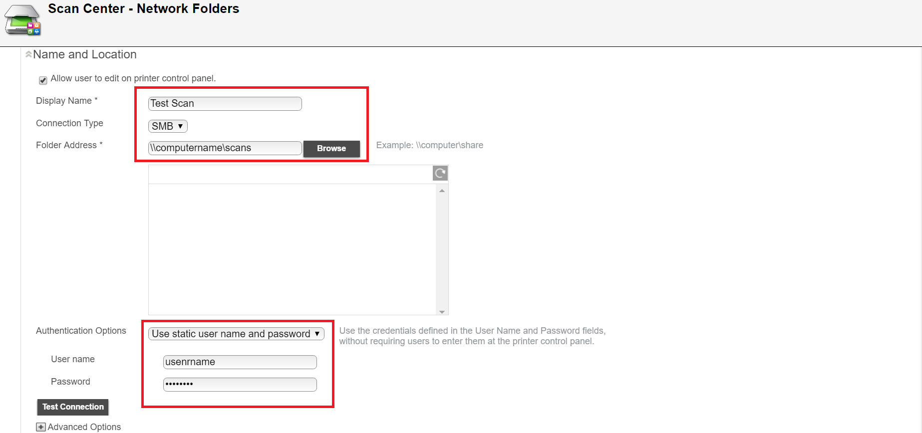 How do I setup for Scan to Folder? – Newman Business Solutions