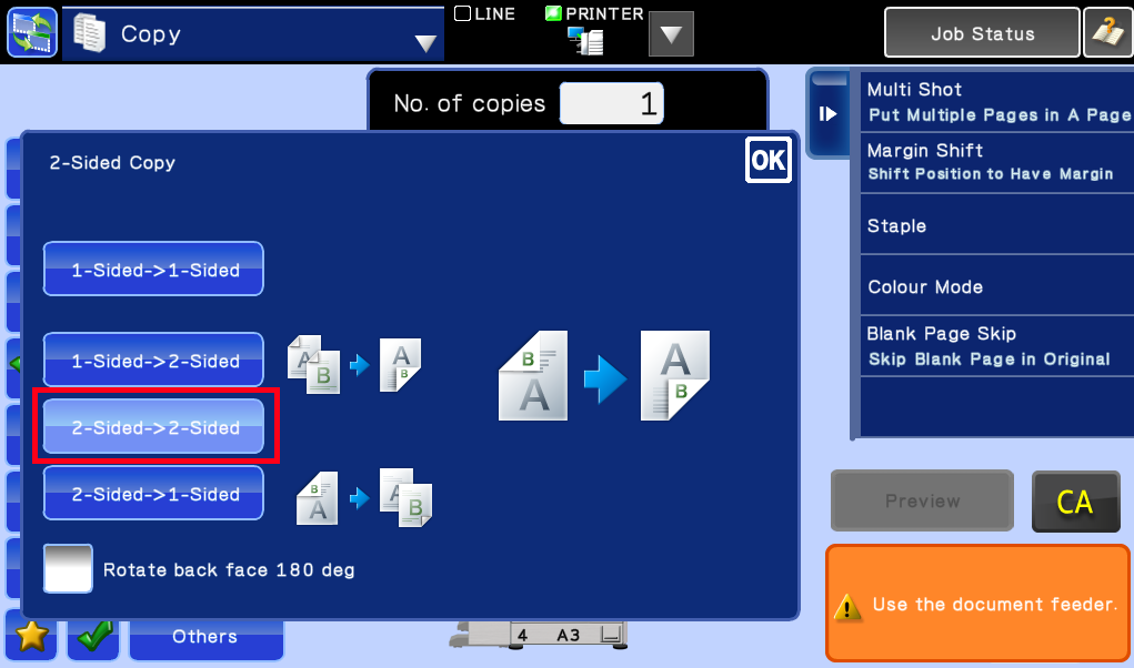How Do I Perform 2 Sided Copy ? – Newman Business Solutions