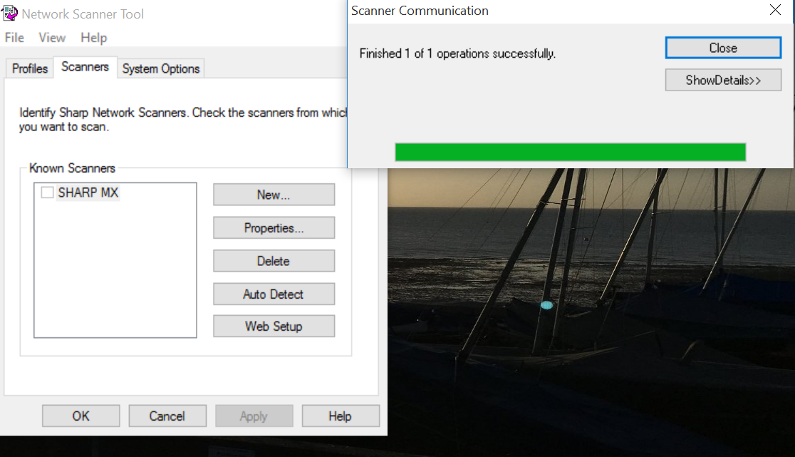 My Sharpdesk won't Scan ? – Newman Business Solutions